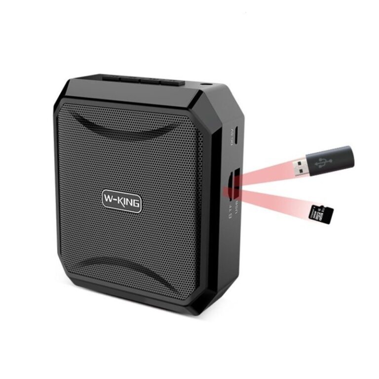 اسپیکر بلوتوث دبلیو کینگ W-King KS01 Voice Amplifier Speaker توان 5 وات ...